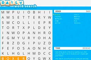 ⭐ DAILY WORD SEARCH PUZZLE - free WORD game online on WordGames.club!
