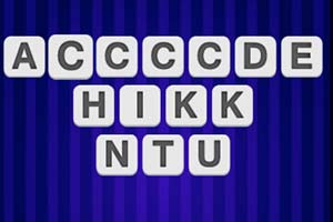 ⭐ UNSCRAMBLE JUMBLE - free WORD game online on WordGames.club!