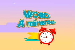 ⭐ WORD MINUTE - free WORD game online on WordGames.club!