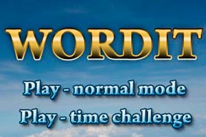 ⭐ WORDIT - free WORD game online on WordGames.club!